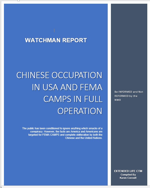 china-watchman-report – EXTENDED LIFE Christian Training Ministry